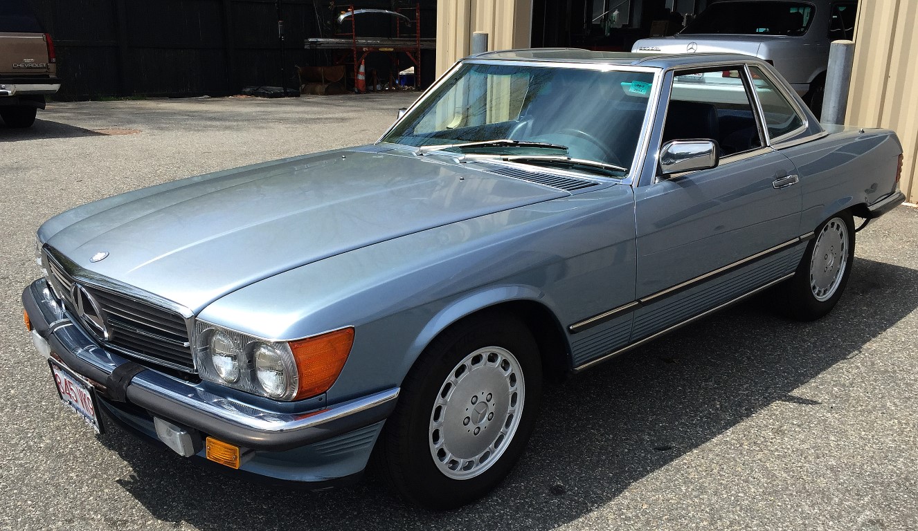 85 Euro 300SL finally makes it home... | Mercedes-Benz Forum